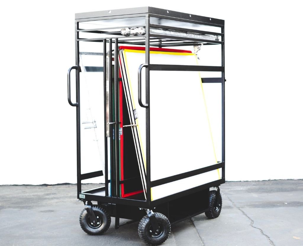 4x4 Cart With Gel Storage And Combo Bracket - Carry 20 Flags — The Grip ...